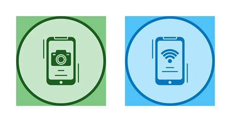 Camera And Wifi Signal Icon Vector Art At Vecteezy