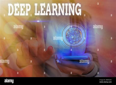 Word Writing Text Deep Learning Business Photo Showcasing Hierarchical Abstractions Artificial