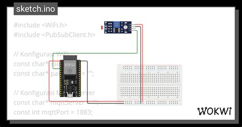 Tugas Mentoring 13 Part 2 Wokwi Esp32 Stm32 Arduino Simulator