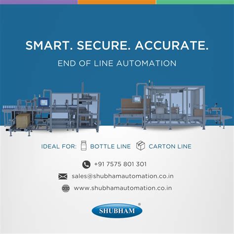 Shubham Automation Pvt Ltd On Linkedin Endofline Automation Cartonline Bottleline Smart