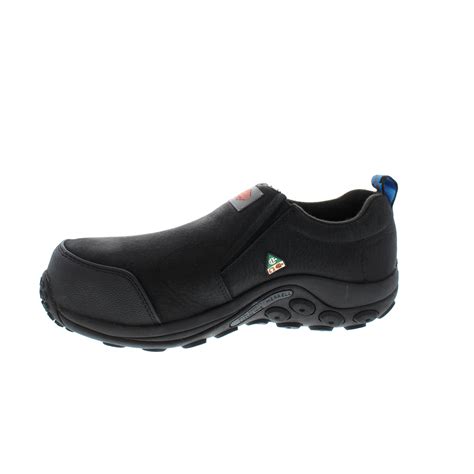 Merrell Jungle Moc Leather Ct Csa Black Sole City Shoes
