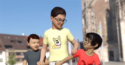 3d Computer Graphics Shota Shota More Like Brothers Pixiv