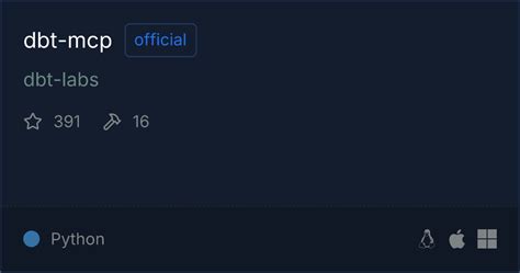 Dbt Mcp Glama