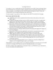 Effective Strategies For Creating A One Pager Summary Course Hero