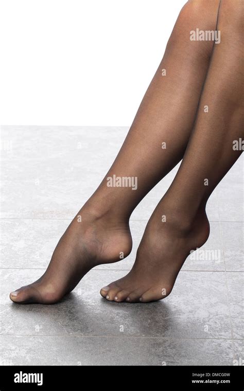 Tan Stockings Toes