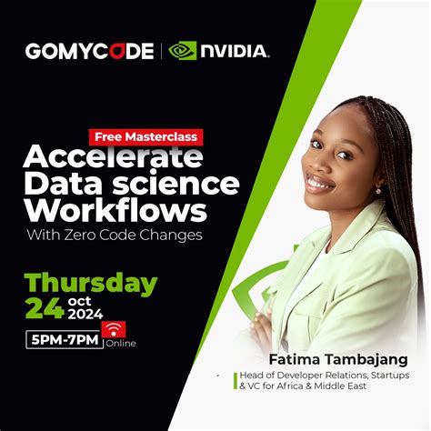 Datascience Nvidia Gomycode Zerocode Ai Gpu Masterclass