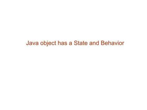 Java Basics Ppt