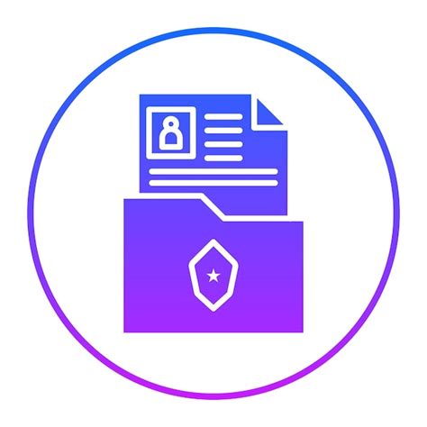 Premium Vector Crime File Vector Illustration