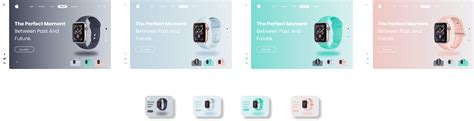 Apple Watch Landing Page Web Design Figma Community