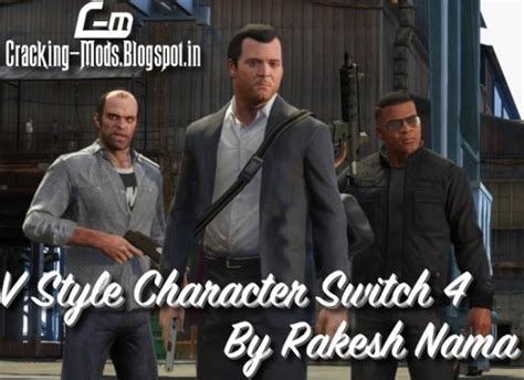 Gta San Andreas V Style Character Switch 4 Mod