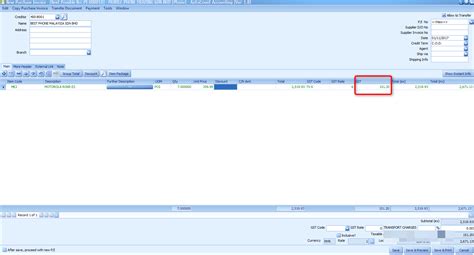 Troubleshooting Supplier Invoice Gst Amount Is Different With Gst Amount In Autocount