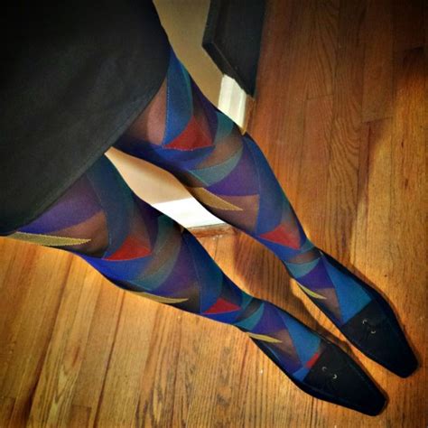 Patterned Tights On Tumblr