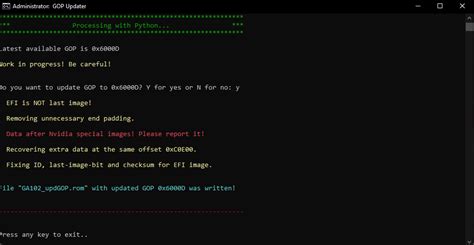 AMD And Nvidia GOP Update No Requests DIY 1289 By Inouext BIOS Modding Guides And