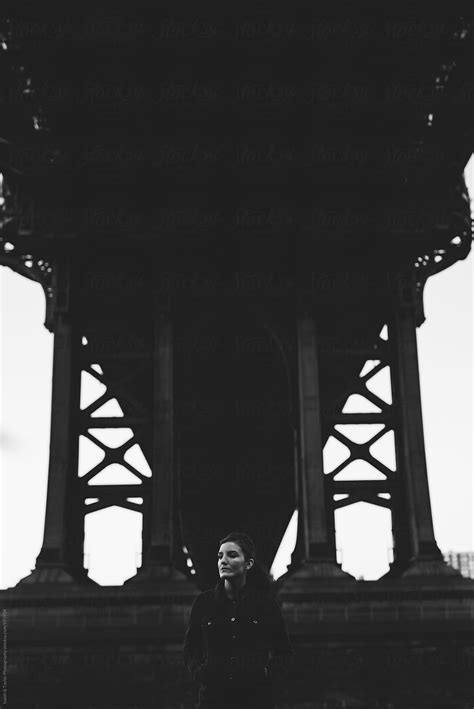 Young Woman Under Bridge By Stocksy Contributor Itla Stocksy