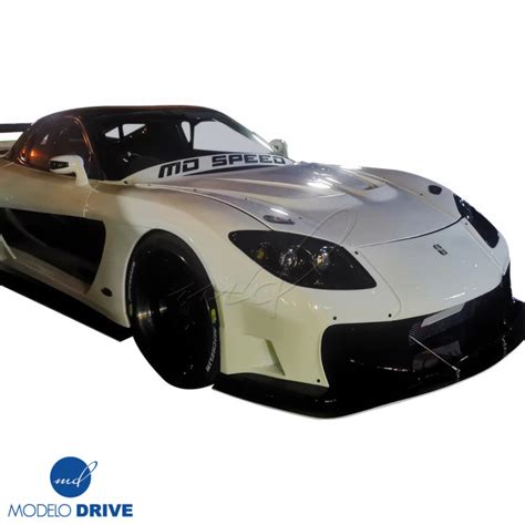 Modelodrive Frp Vsid Fn Wide Body Fenders Front Mazda Rx 7 Fd3s