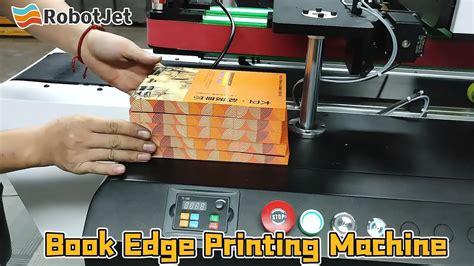 Book Edge Printing Machine Youtube