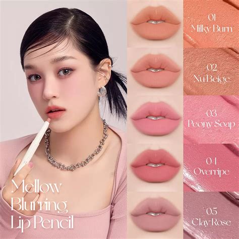 Jual HOLIKA HOLIKA Holika Holika Mellow Blurring Lip Pencil 02 Nu Beige