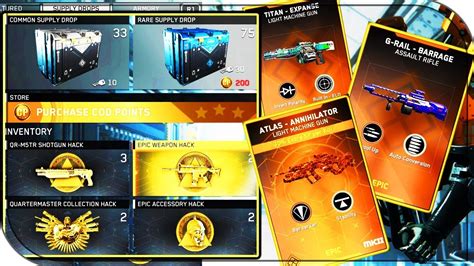Insane 25 Hack Opening Unlocks 4 New Epic Variants On Infinite Warfare