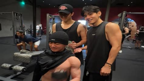 Bts Fitness Flex V Jungkook And Rm Show Off Ripped Abs And Killer