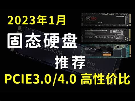 2023年1月 2月高性价比固态选购指南 包含原厂颗粒 一线大厂超高性价比包括pcie3 0和4 0 小白必看 铠侠 致钛 三星 西数