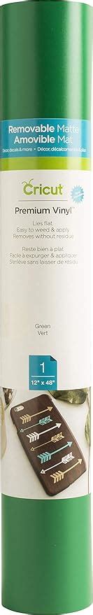 Premium Removable Matte Vinyl Green Cricut Explore Air 2