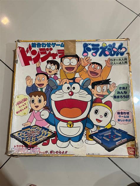 1987 Japan Vintage Doraemon Board Game Hobbies And Toys Toys And Games On