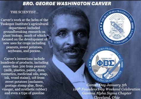 Phi Beta Sigma Fraternity Inc Gamma Alpha Sigma Gas On Linkedin Happy Carver Day Help