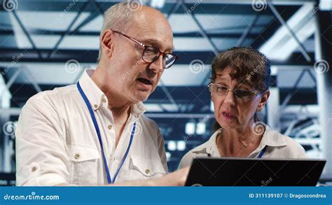 Energy Efficient Server Rigs Monitoring Stock Image Image Of