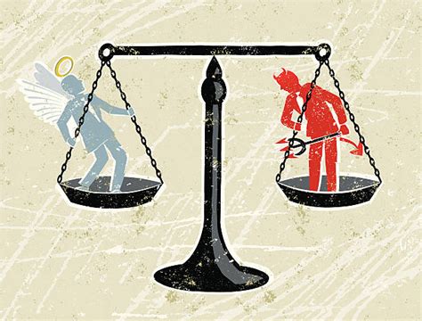 105500 Good Vs Evil Stock Illustrations Royalty Free Vector Graphics