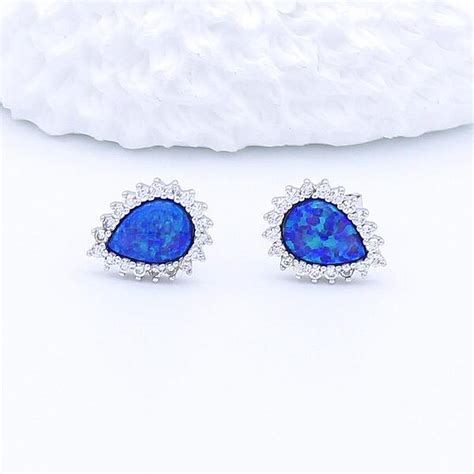 КАПКИ СРЕБЪРНИ ОБЕЦИ С КАМЪНИ ОПАЛ