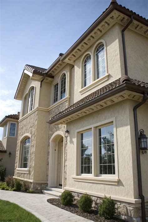 Elegant Window Stucco Trim Designs Light And Layer
