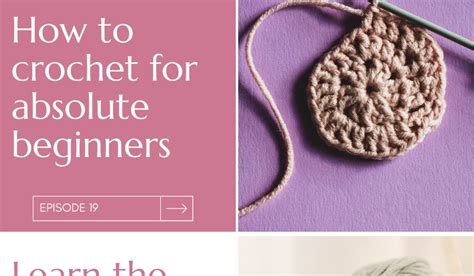 Back Loop Half Double Crochet Tutorial From The Crochet For Absolute Beginners Series Keeping