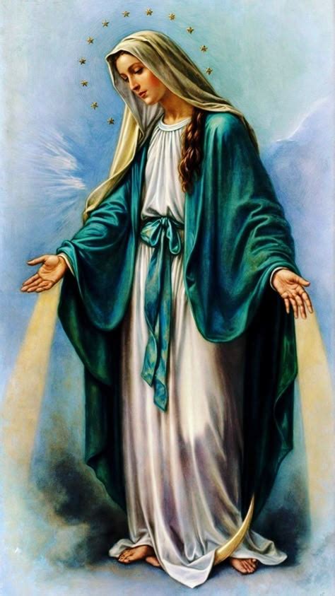 Mother Mary Rosary Images