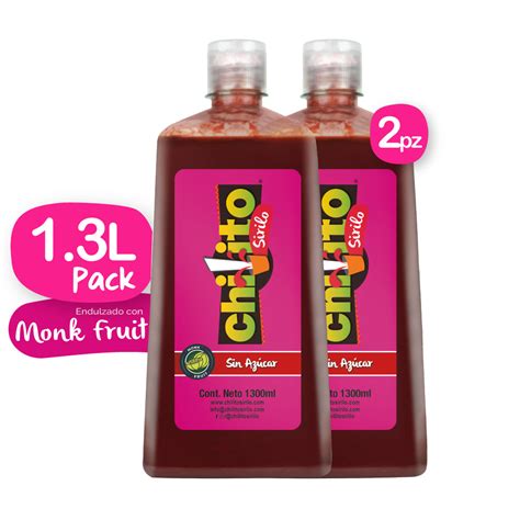 2 Pack 1 3l Monk Fruit Chilito Sirilo