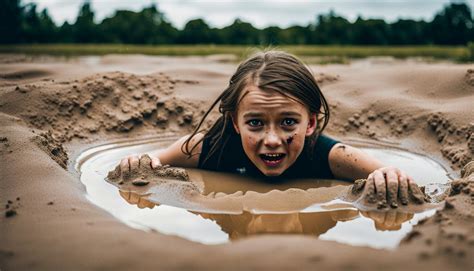 Girl Sinking In Quicksand By Pinkgal30 On Deviantart