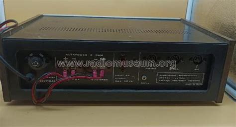 Solid State Stereo Amplifier C 1010 Amplmixer Cesva Dicesva