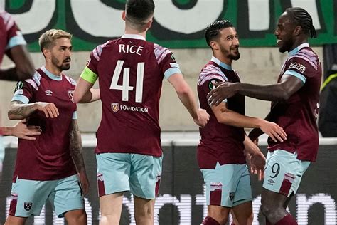 West Ham Put Domestic Struggles Behind Them As Michail Antonio Double Downs Aek Larnaca The