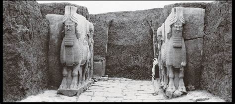 Lamassu Guardian Figure