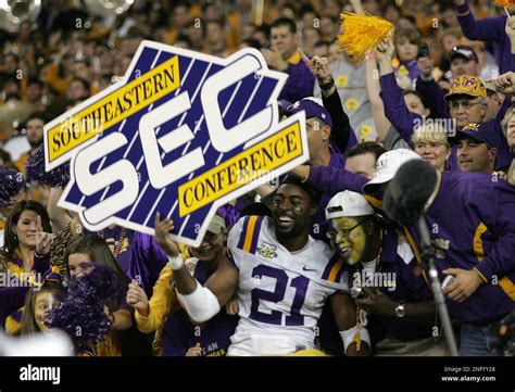 Lsu Cornerback Chevis Jackson Reacts After A 21 14 Win Over Tennessee In The Sec Championship