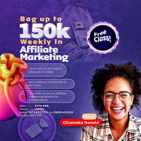 Affiliate Marketing Flyer Design 🔥