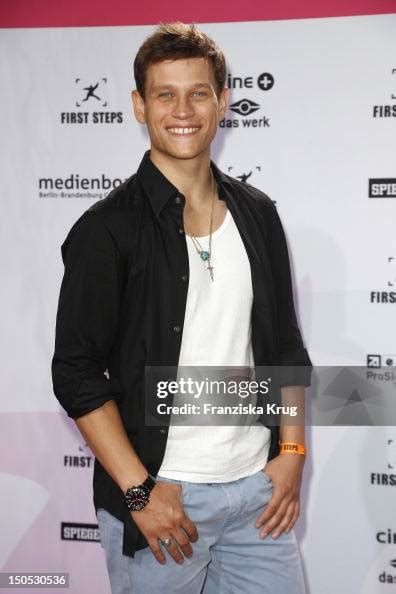 Vinzenz Kiefer Attends The First Step Awards 2012 In The Stage