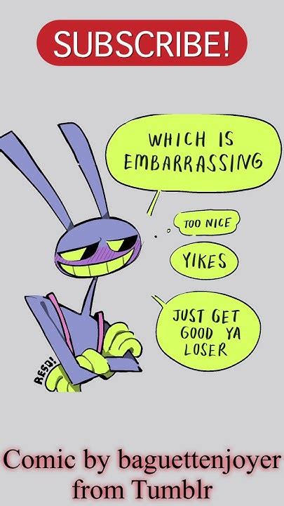 Get Better Pomni X Jax Funnybunny Tadc Comic Dub Youtube