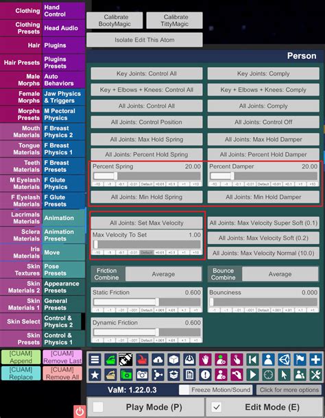 Jointphysicshelper Plugins Scripts Virt A Mate Hub
