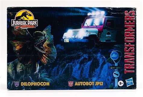 Jurassic Park X Transformers Dilophocon And Autobot Jp12 Figures Mash Up