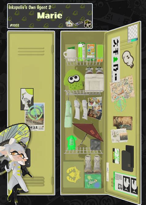 Made Some Locker Designs Inspired By The Characters R Splatoon