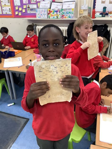 Year 3 Diary Entry Daubeney Primary School