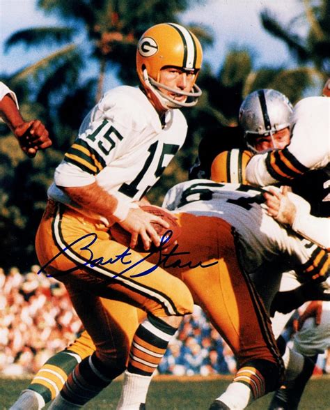 Bart Starr Autographed Photo 8x10 Jsa Certified Autographed Nfl