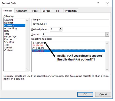 Java Negative Cell Value Styles In Apache Poi Stack Overflow