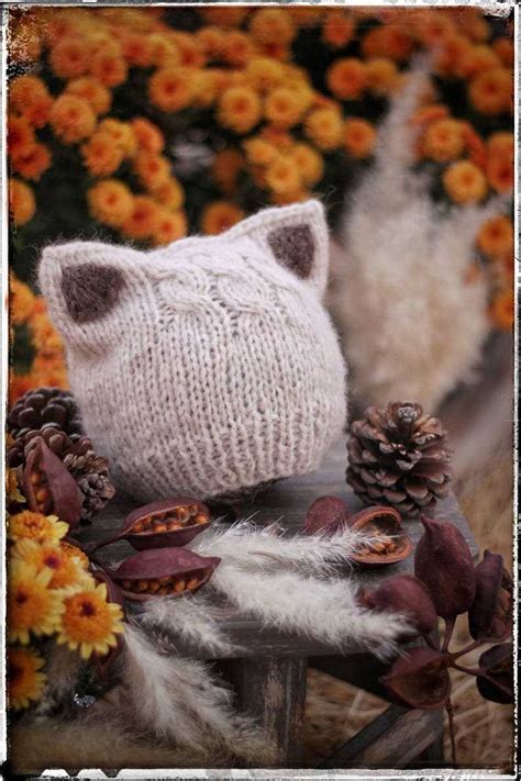 Unique Knitted Hat Pattern For Your Feline Friend