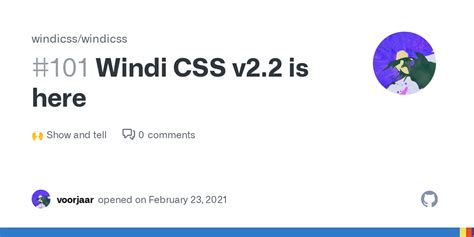 Windi Css V Is Here Windicss Windicss Discussion Github